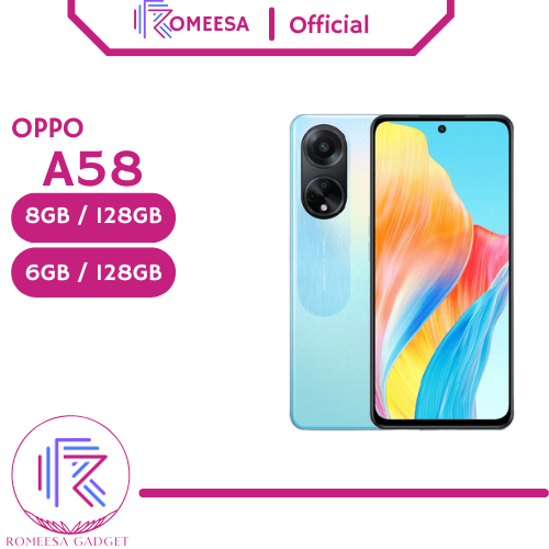 Jual OPPO A58 8/128GB RAM 8GB INTERNAL 128GB GARANSI RESMI IMEI ...