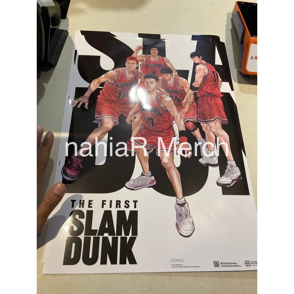 Jual The First Slam Dunk x CGV Official A3 Poster | Shopee Indonesia