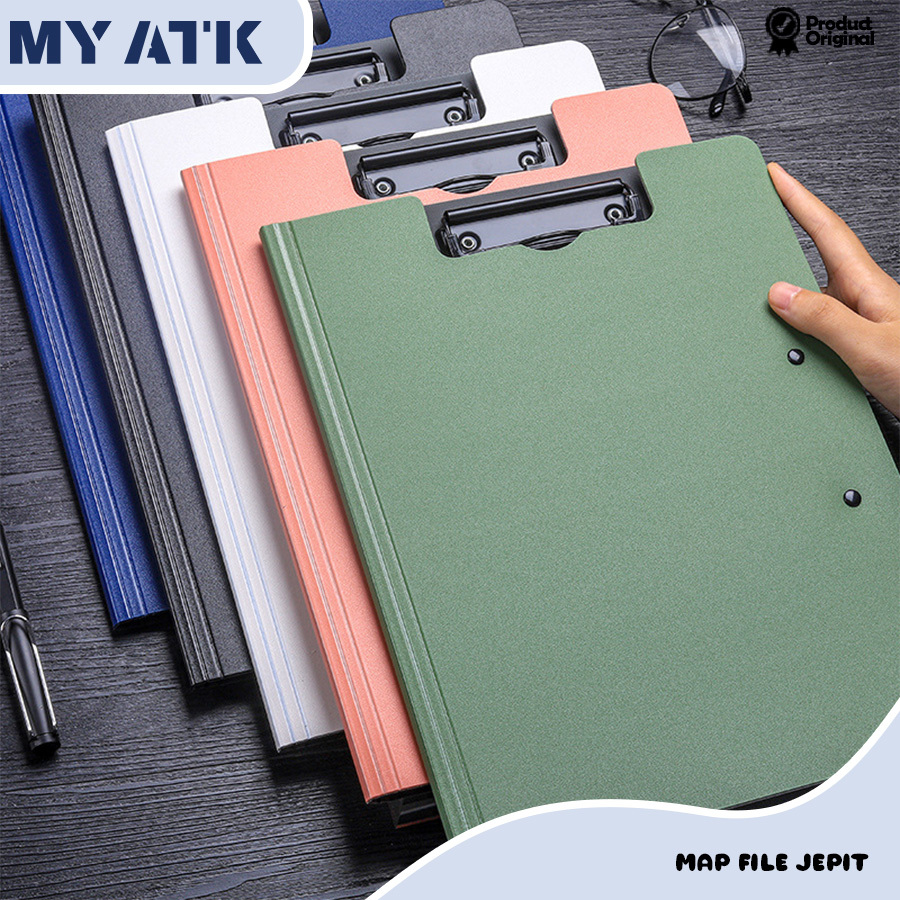 Jual Map kertas 2 sisi A4 A3/ Clipboard with cover/ Map folder dokumen ...