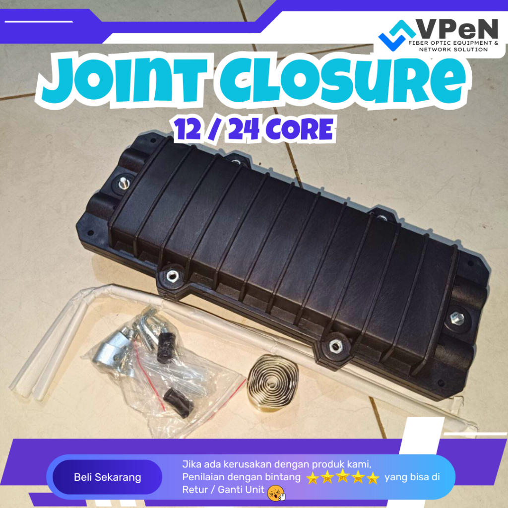 Jual Joint Closure 12-24 Core Clousure Inline 12-24 Core Fiber Optik ...