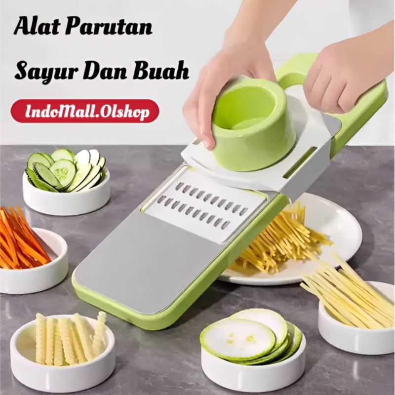 Jual Alat Parutan Sayur dan Buah Vegetable Cutter Pemotong Premium ...