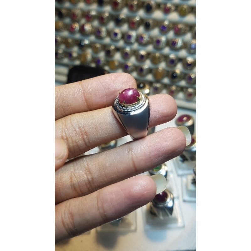 Jual emban ikat ring monel super doff handmade kosongan tanpa batu ...