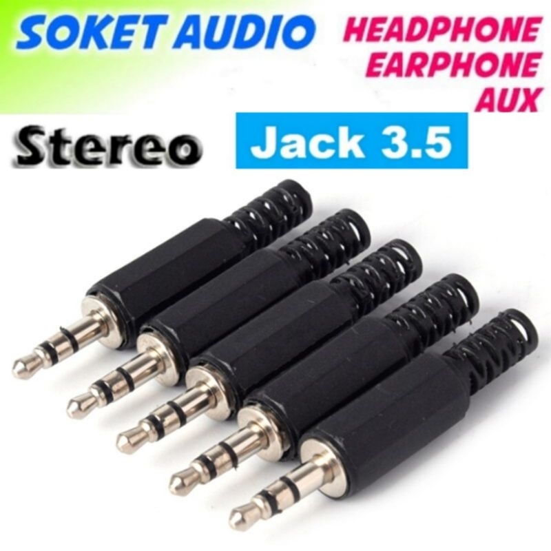 Jual Jack Audio Mini Stereo Plug AUX 3.5mm | Shopee Indonesia