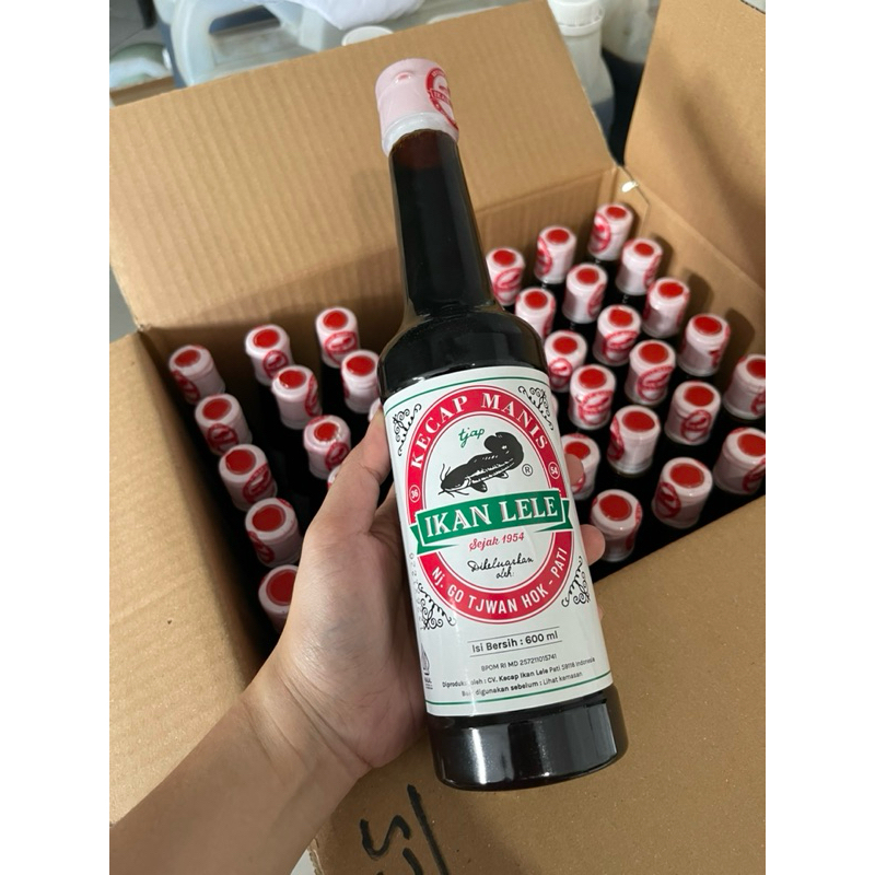 Jual Kecap Manis Cap Ikan Lele sejak 1954 PATI botol ukuran 600 ml ...