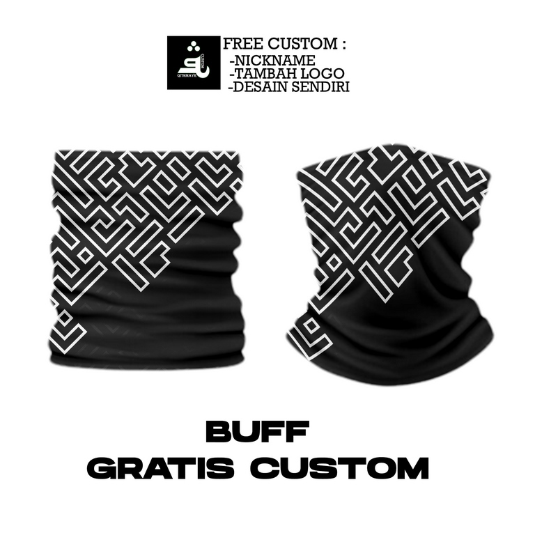 Jual buff custom - masker islamic sublime 3D terbaru bisa custom gambar ...