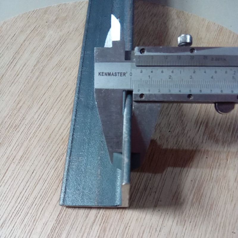 Jual BESI SIKU POLOS/100cm/4cmX4cm xTEBAL 4mm/BESI SERBAGUNA/BAHAN DIY ...