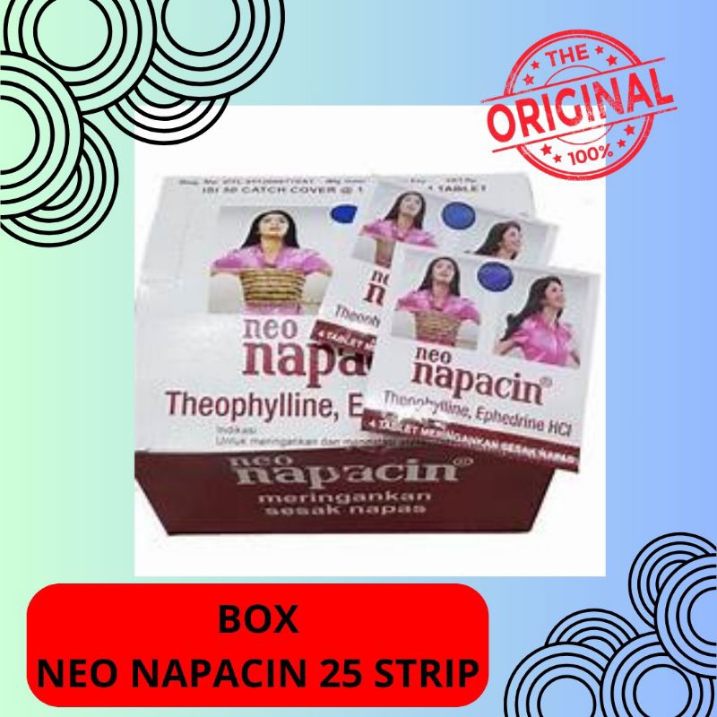 Jual NEO NAPACIN (1 BOX ISI 25 STRIP) | Shopee Indonesia