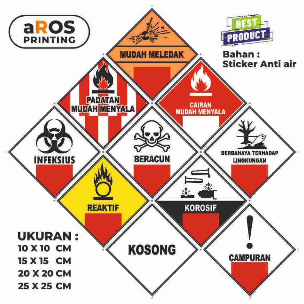 Jual Sticker Label Limbah B3 | Shopee Indonesia