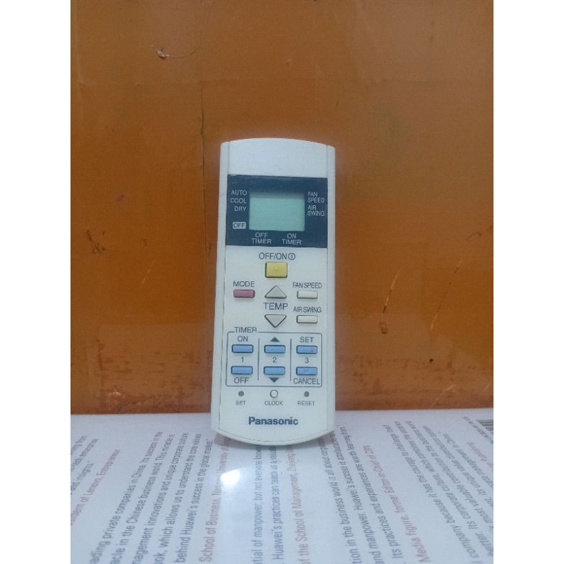 Jual REMOTE AC PANASONIC SERI A75C2841 ORIGINAL | Shopee Indonesia