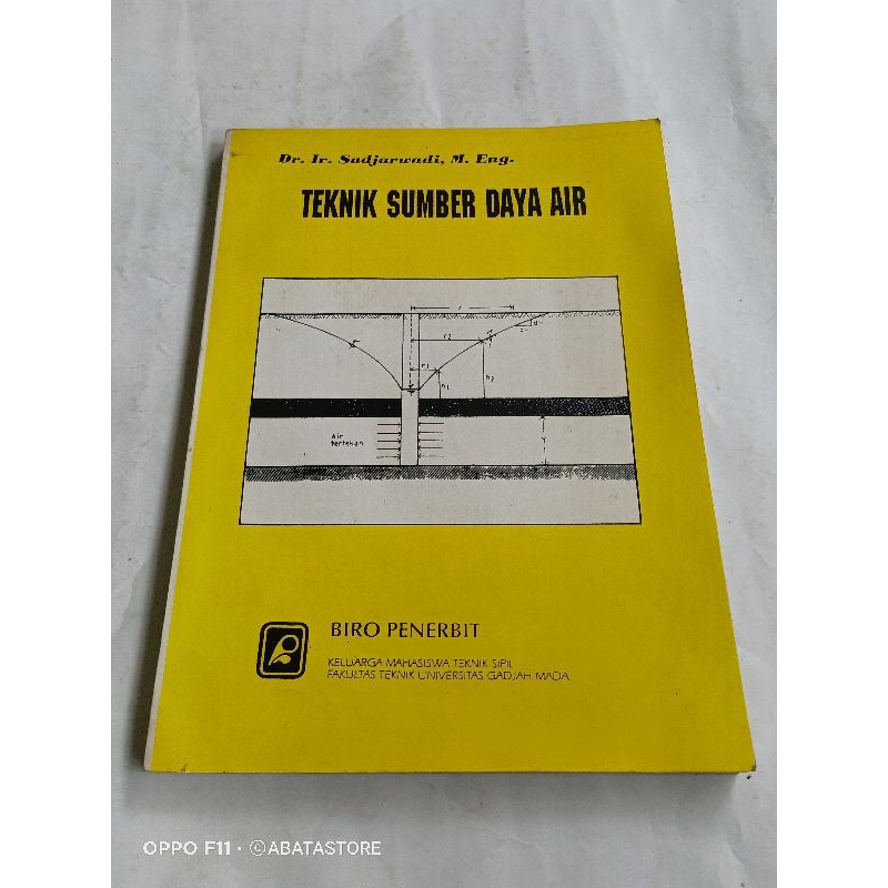 Jual BUKU TEKNIK SUMBER DAYA AIR DR IR SUDJARWADI M ENG | Shopee Indonesia