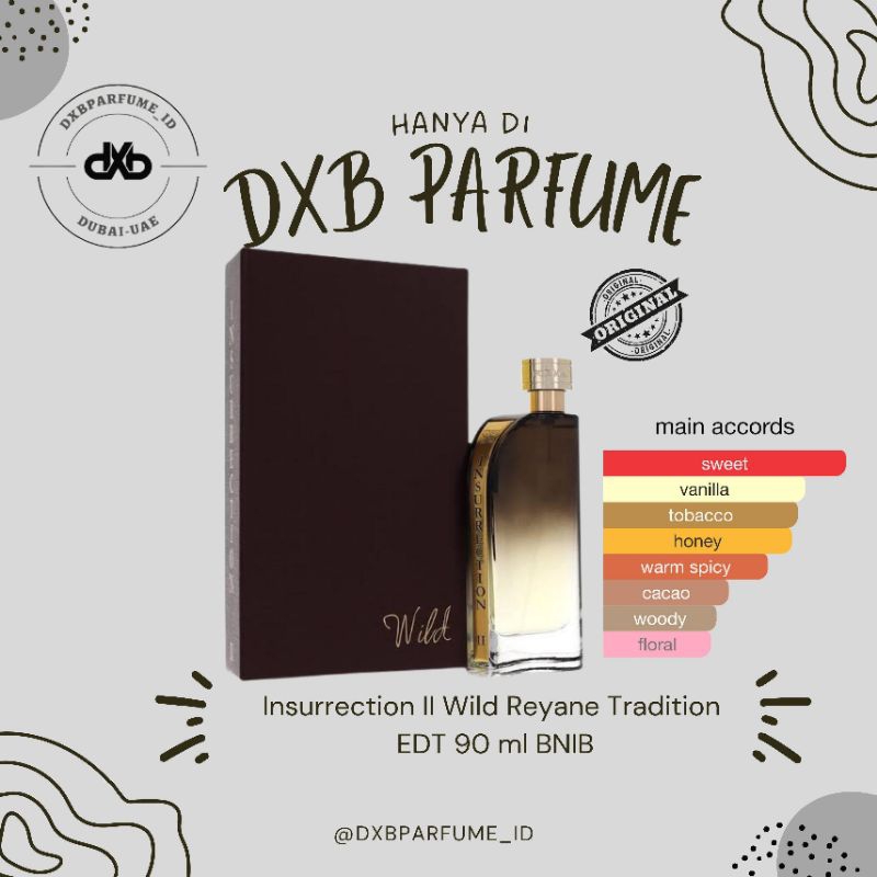 Jual Reyane Tradition Insurrection II Wild 90ml edt BNIB | Shopee Indonesia