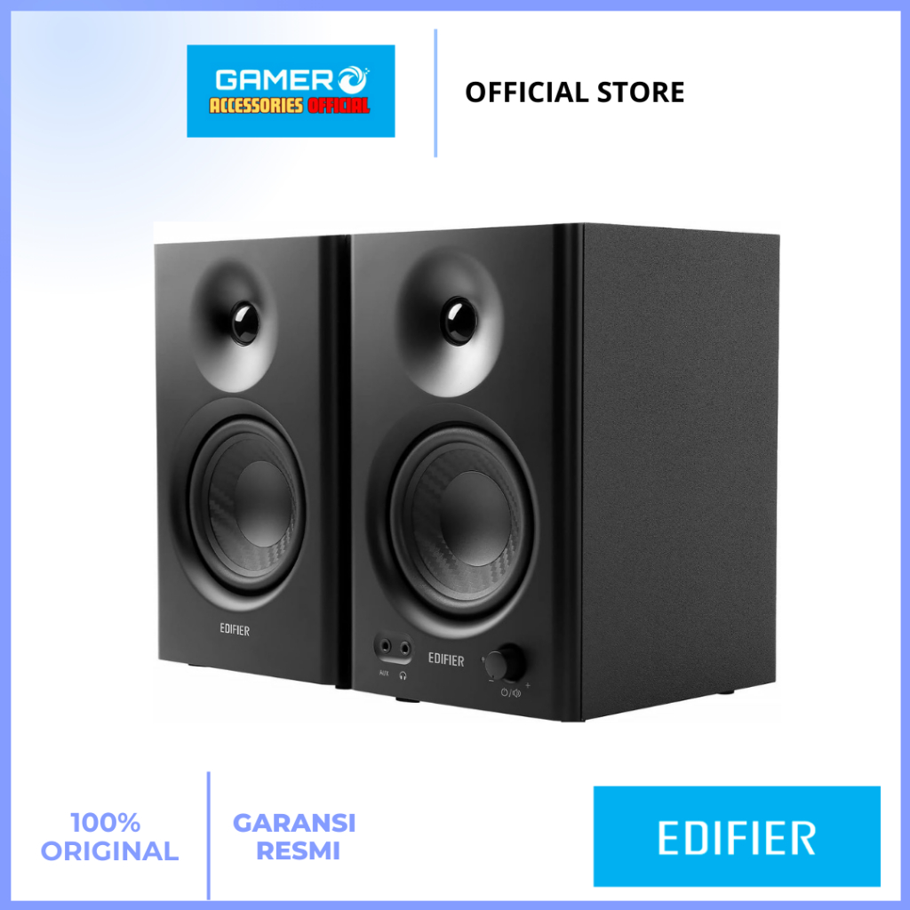 Jual Edifier MR4 / MR 4 Powered Studio Monitor Speakers Active Speaker ...