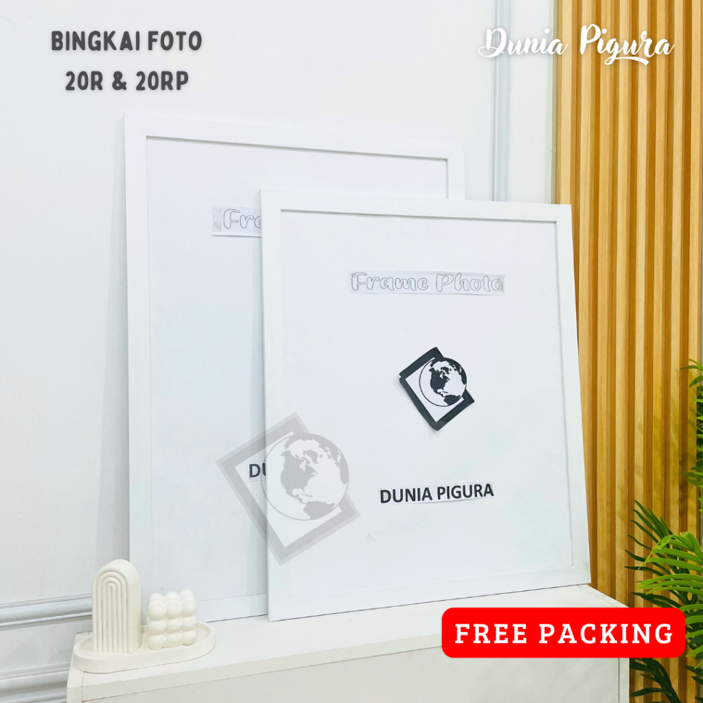 Jual Bingkai Foto 20R (50 x 60 cm) & 20RP (50x70cm) PAKAI KACA ...