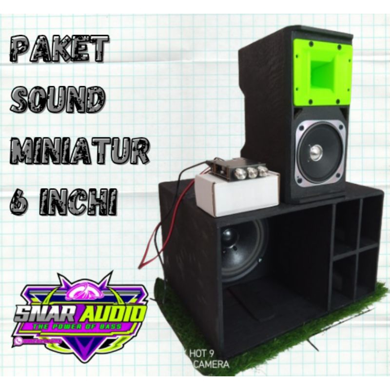 Jual Paket Sound Miniatur 6 inchi | Shopee Indonesia