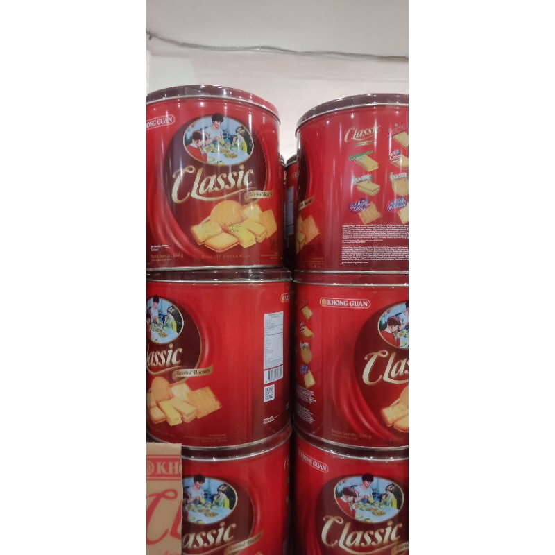 Jual Khong Guan kaleng classic assorted 350g-600g | Shopee Indonesia
