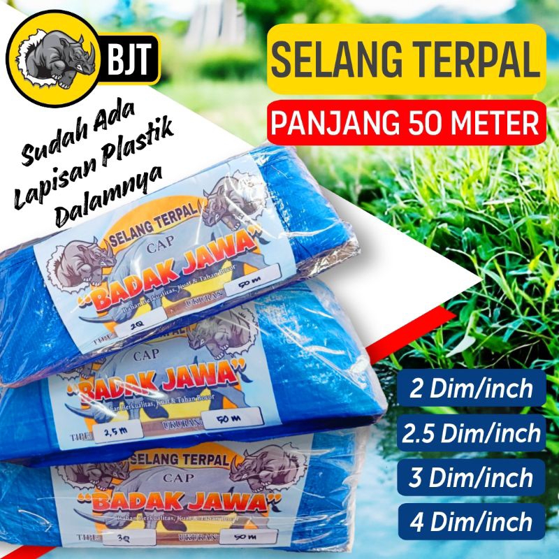 Jual Selang Terpal Lapisan Plastik Ukuran 1, 2, 3, 4, 5, 6 dan 8 Dim ...