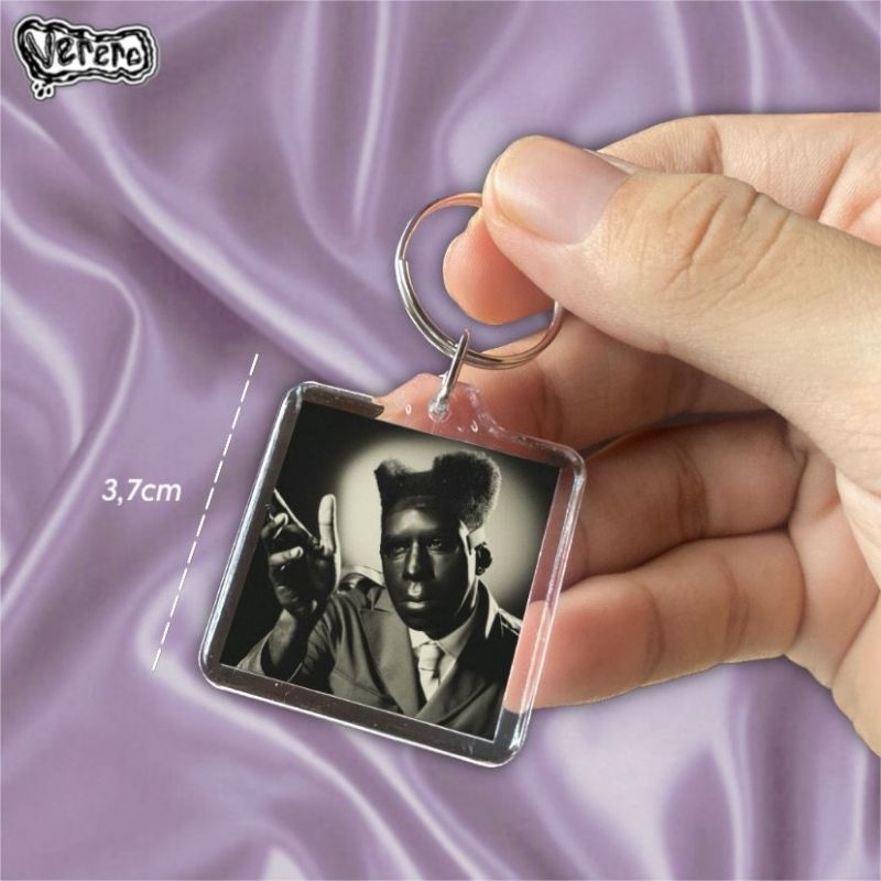 Jual Keychain Akrilik Ganci Album Tyler The Creator Chromakopia ...