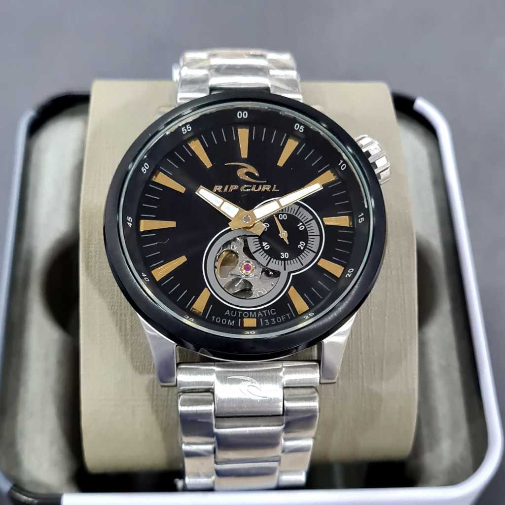 Jual Jam Tangan Rip.-Curl Recon Automatic Stainless Steel Miyota Japan ...