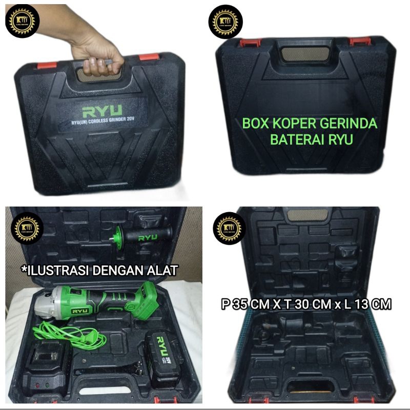 Jual tools box koper hardcase Gerinda baterai cordless angle grinder ...