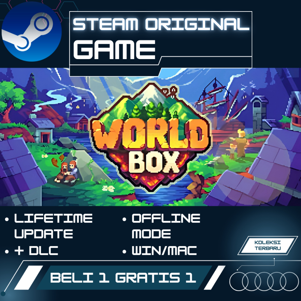 Jual WorldBox - Versi Resmi Steam 100% Original | Shopee Indonesia