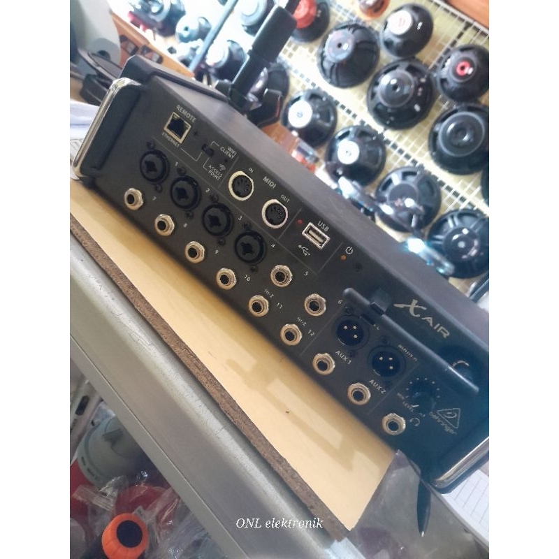 Jual mixer behringer xair 12 design by midas 12 chanel original ...