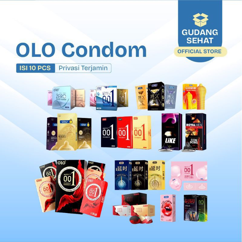 Jual VARIAN 1 SACHET , Kondom OLO 001 berbagai macem 1 pcs | Shopee Indonesia