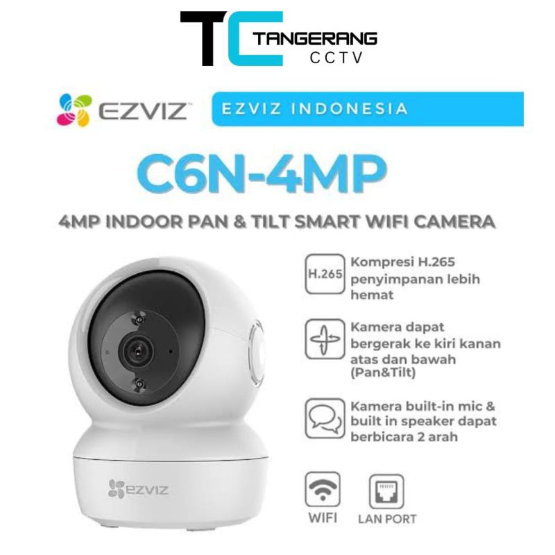 Jual IP Camera Ezviz CN-C6N (4MP) | Shopee Indonesia