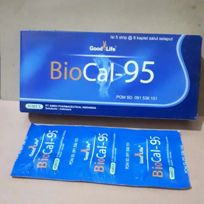 Jual Biocal 95 Isi 30 Tablet | Shopee Indonesia