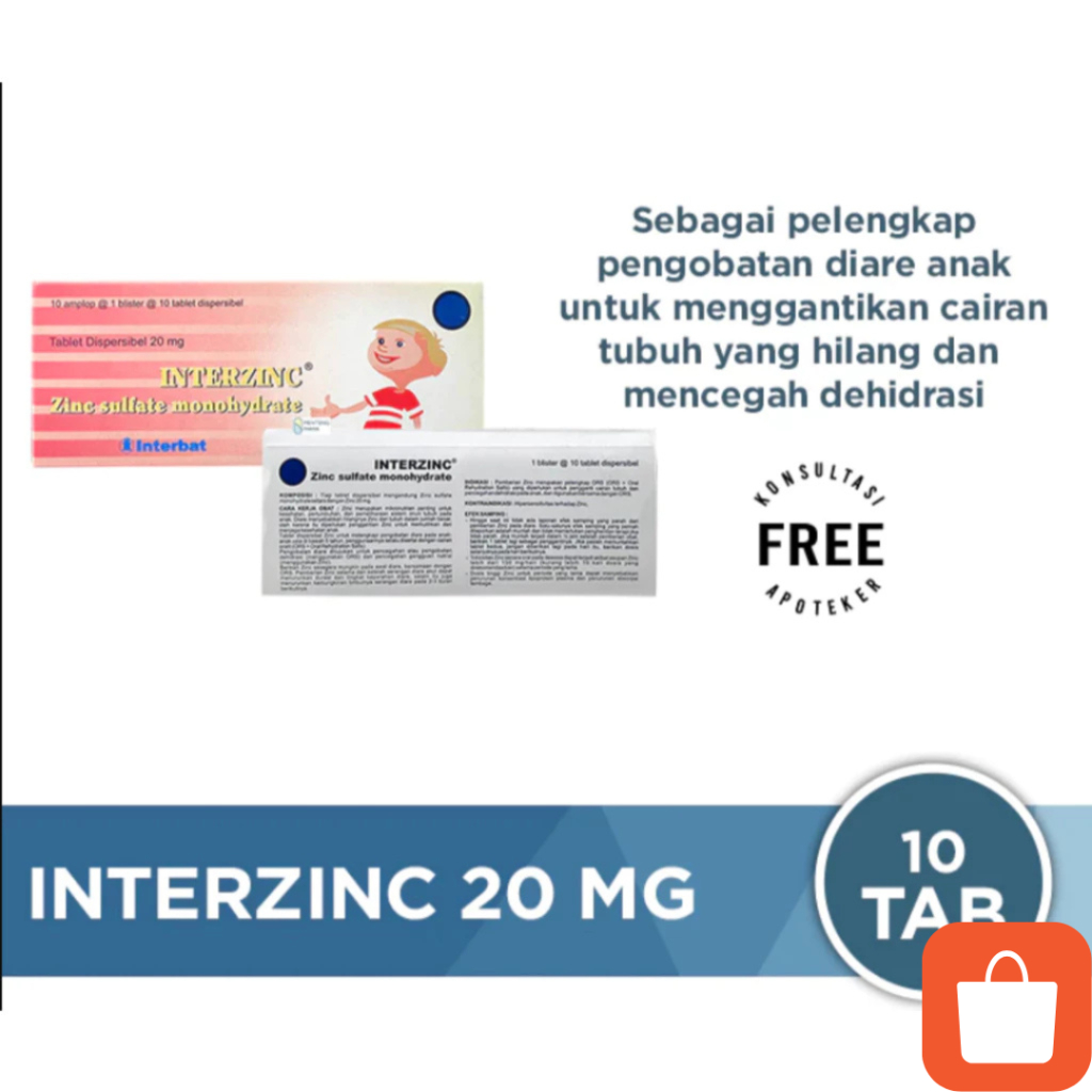 Jual Interzinc Tablet, Interzinc Sirup 60 ml, Interzinc Syrup ...