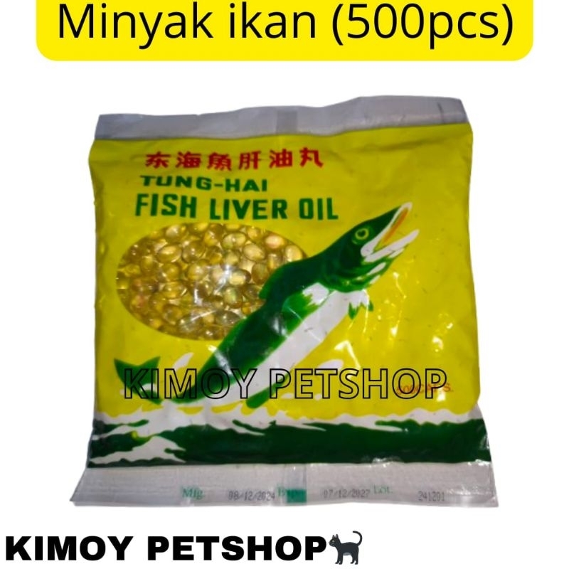 Jual [500Pcs] MINYAK IKAN UNTUK HEWAN_VITAMIN HEWAN | Shopee Indonesia