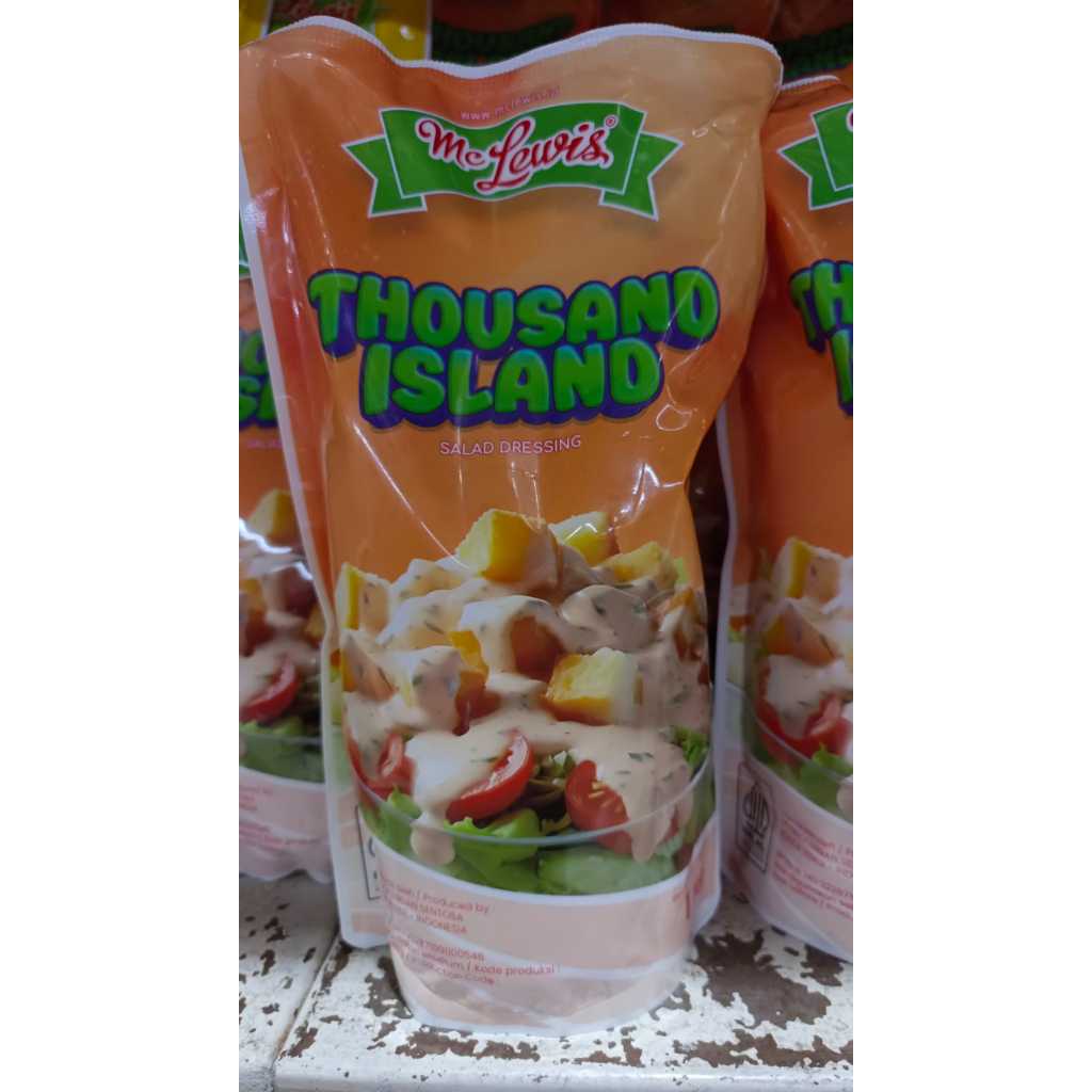 Jual Mc Lewis/McLewis Thousand Island 1KG - Salad Dressing Mayonaise ...