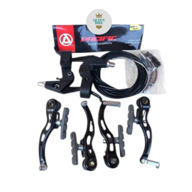 Jual Rem Set V Brake Sepeda Bmx Mtb Federal Gunung Lipat Folding Seli ...