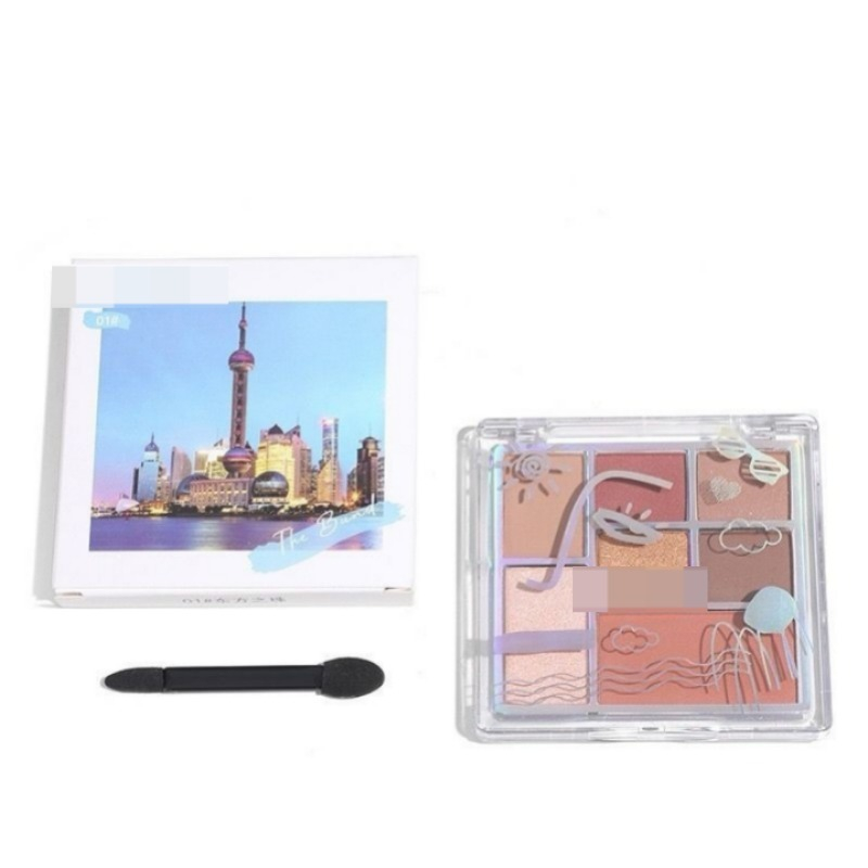 Jual MULTIPLE FACE PALETTE EYESHADOW HIGHLIGHTER CONTOUR BLUSHER 7 ...