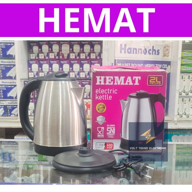 Jual Ceret Elektrik Hemat Otomatis 2L / Pemanas Air Cerek / Cattle ...