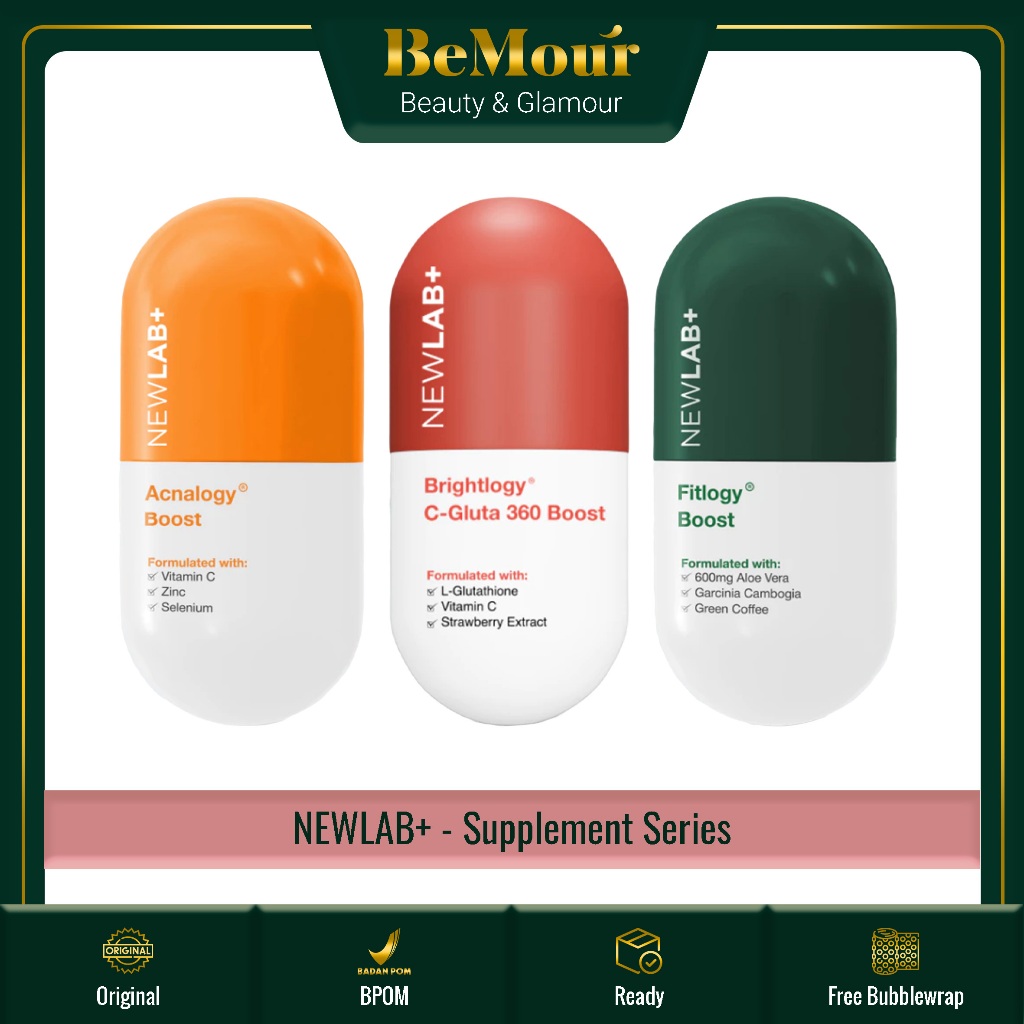 Jual NEWLAB - DRINK SUPPLEMENT BOOST SERIES ( 50 g ) - Minuman Kolagen ...