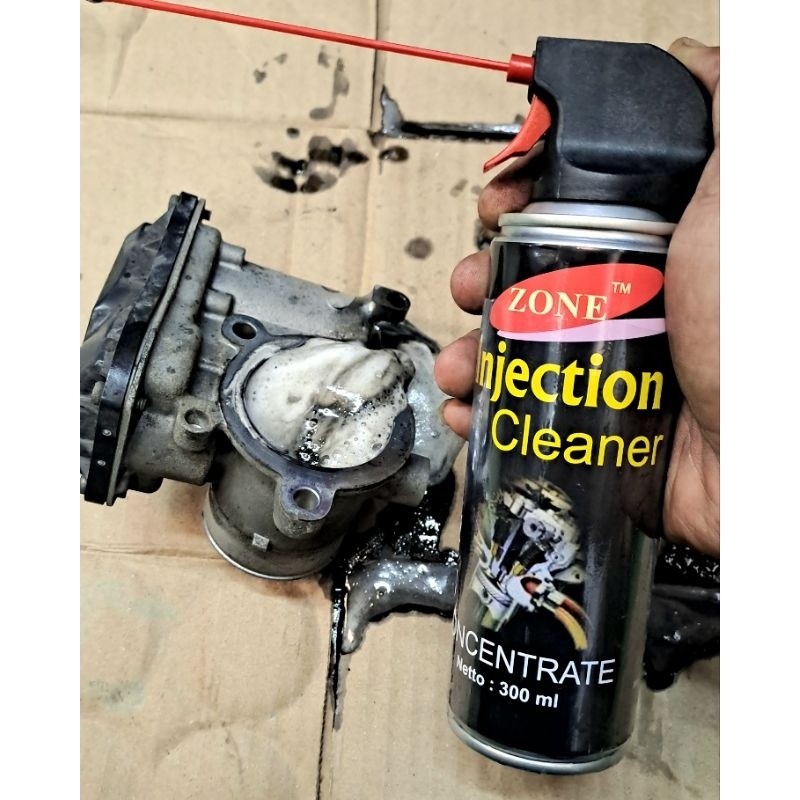 Jual ZONE INJECTOR CLEANER Whit FOAM 300ML PEMBERSIH INJEKTOR THROTLE ...