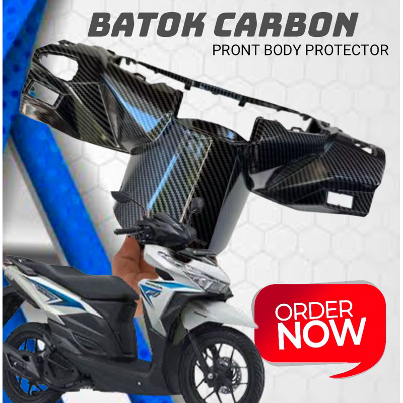 Jual BATOK KEPALA VARIO CARBON LED OLD 2015-2017 ️ batok vario led ...