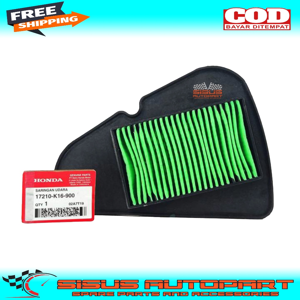 Jual Filter Udara Beat FI Beat Pop Beat ESP Scoopy FI ESP / Saringan ...
