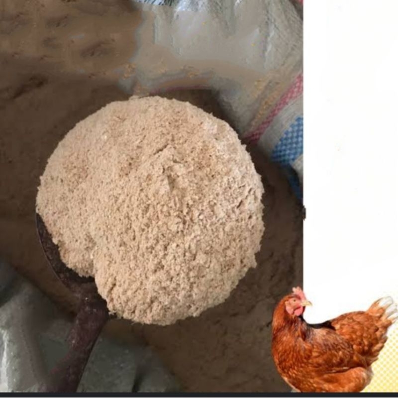 Jual Katul halus dedak pakan ayam unggas bekatul sapi kambing 1 kg ...