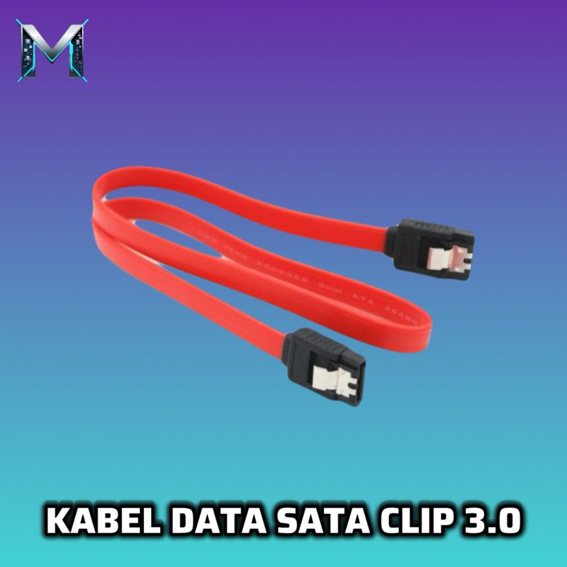 Jual KABEL DATA SATA 3 CLIP / KABEL SATA JEPIT | Shopee Indonesia