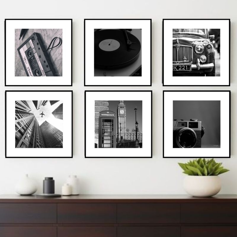 Jual Dh Grafika Hiasan Dinding Retro Vintage Pajangan Jadul Poster Band ...
