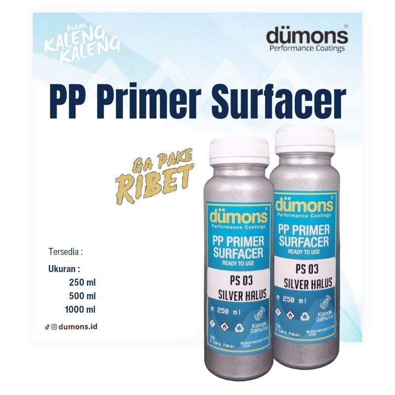 Jual PP PRIMER SURFACER Silver | Shopee Indonesia