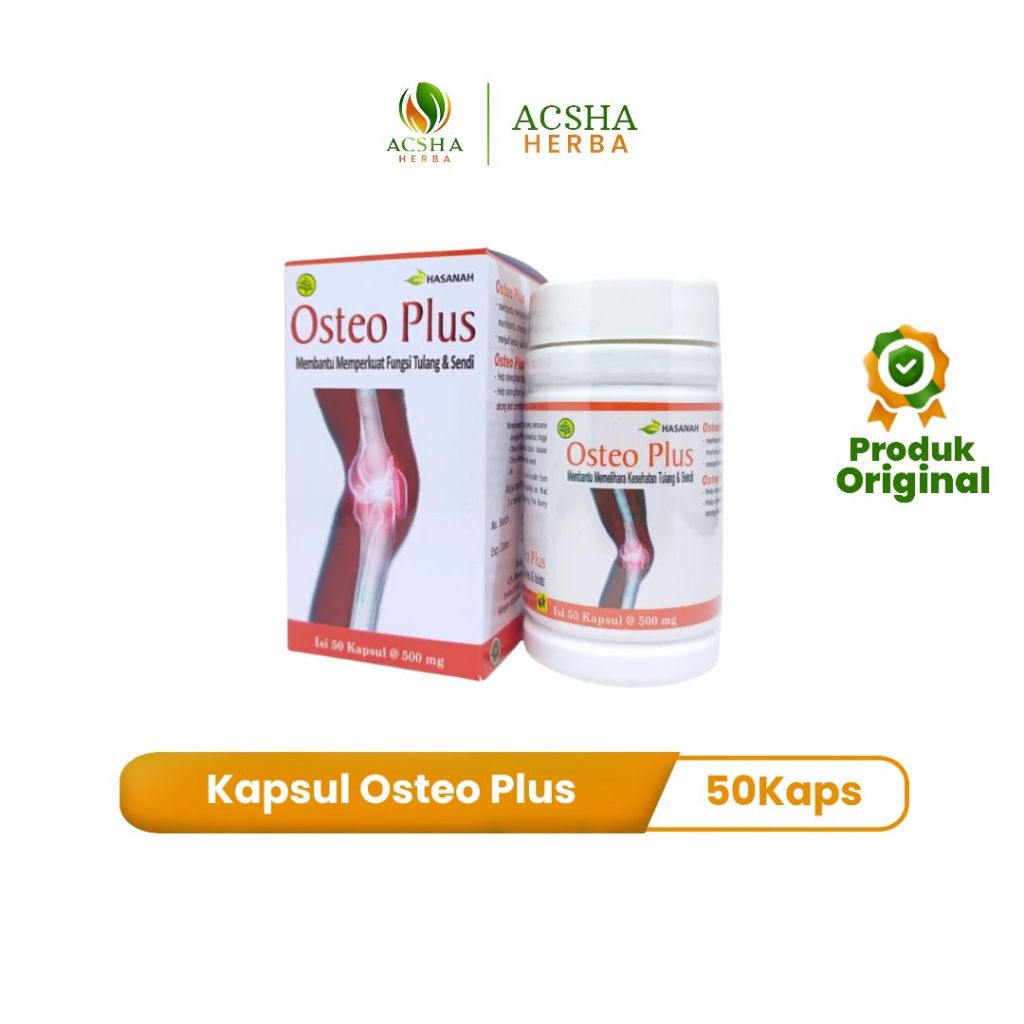 Jual Kapsul Osteo Plus Suplemen Tulang dan Sendi | Shopee Indonesia