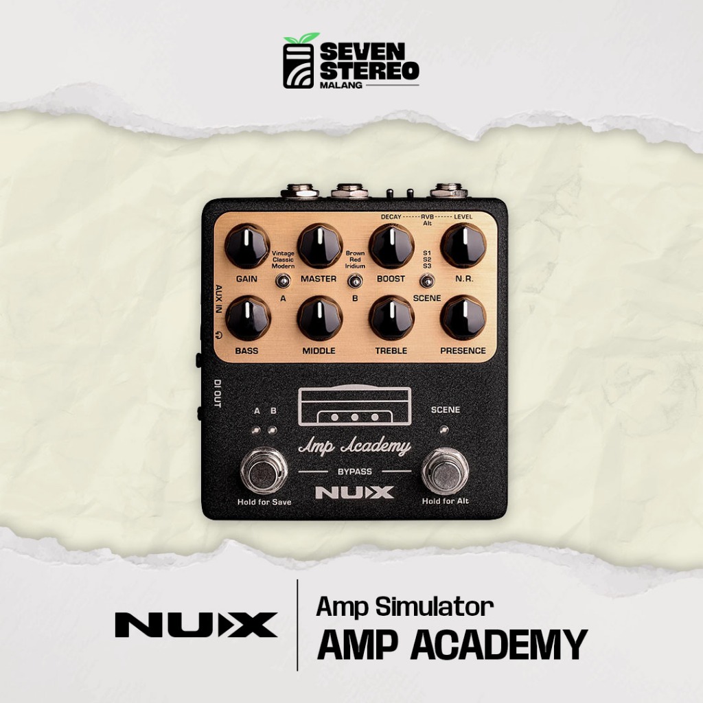 Jual Nux NGS-6 NGS 6 Amp Academy Amp Modeler Effect Gitar | Shopee ...