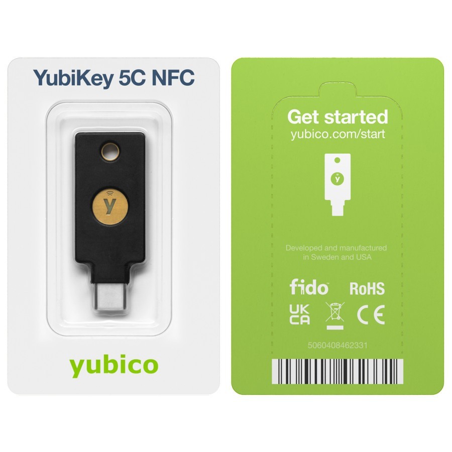 Jual Yubico Yubikey 5C NFC Security Key USB & Two Factor Authentication ...