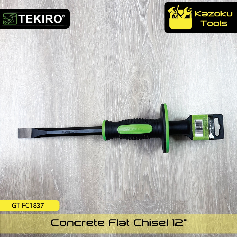 Jual Concrete Flat Chisel / Pahat Beton Pipih 12" | GT-FC1837 - TEKIRO ...