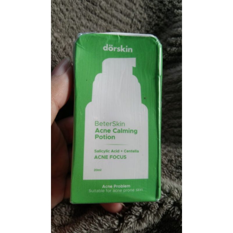 Jual DORSKIN BETERSKIN ACNE CALMING POTION 20ml | Shopee Indonesia