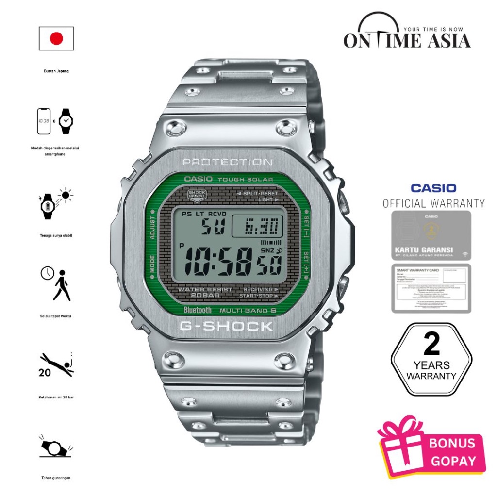 Jual Casio G-Shock GMW-B5000D-3DR / GMWB5000D-3 Original & Garansi ...