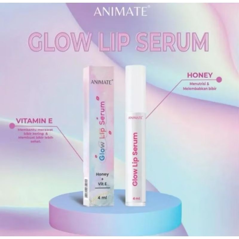 Jual Animate Glow Lip Serum 4 Ml | Shopee Indonesia