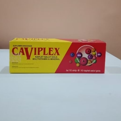 Jual Caviplex multivitamin 60 box ready | Shopee Indonesia